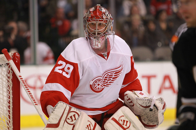 Red Wings Waive Goaltender Ty Conklin – Hockey World Blog