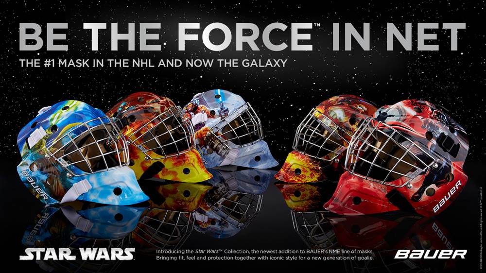 Bauer Hockey Launches Star Wars Themed Goal Masks – Hockey World Blog