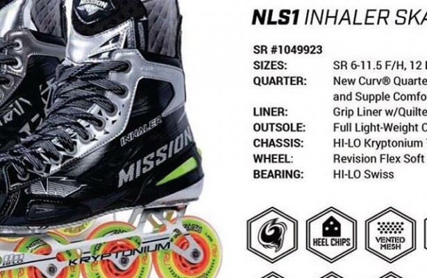 Mission Inhaler AC 4 Roller Hockey Skates Review – Hockey World Blog